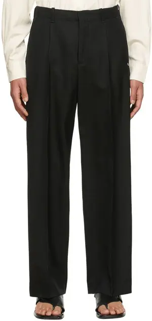 Our Legacy Borrowed Chino Pants - Black