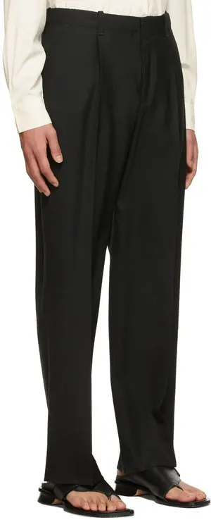 Our Legacy Borrowed Chino Pants - Black