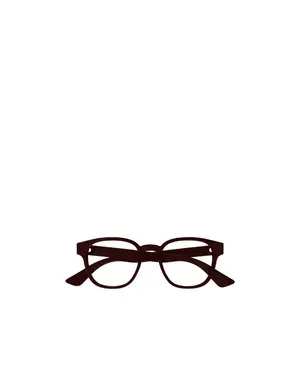 Gucci Square Frame Glasses - Brown
