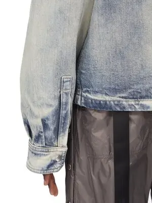 Rick Owens Zip-fastening Drawstring Jacket - Gray