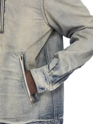 Rick Owens Zip-fastening Drawstring Jacket - Gray