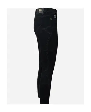 Versace Printed Slim Fit Jeans