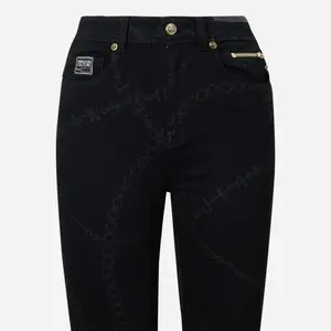 Versace Printed Slim Fit Jeans