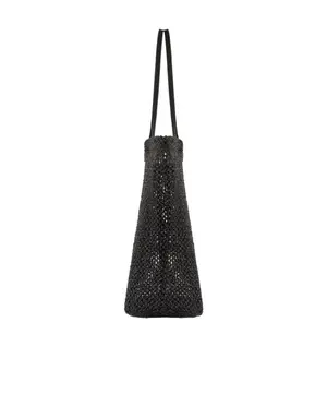 THE ROW Barn Open-weave Tote Bag - Black