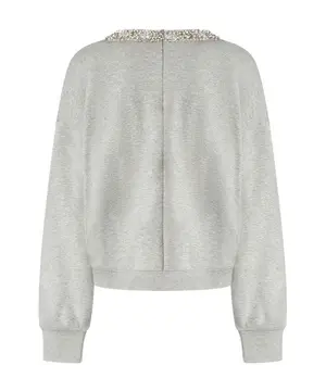 Pinko Embellished Logo Sweatshirt