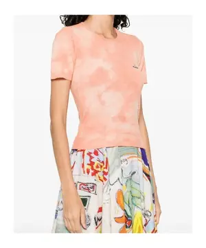 VIVIENNE WESTWOOD Orb Embroidered T-shirt - Pink
