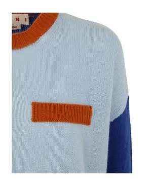 Marni Color-block Knitted Jumper