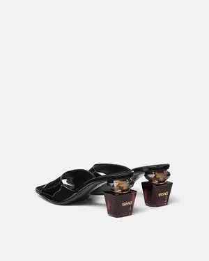 Versace Square-toe Slip-on Sandals