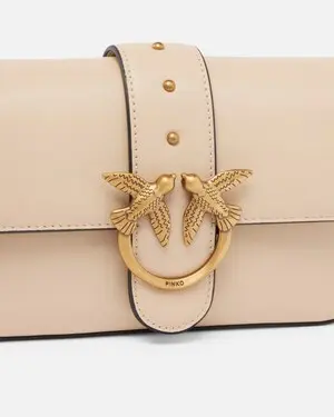 Pinko Love Birds Buckled Mini Shoulder Bag