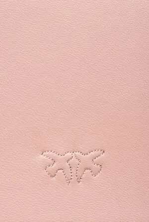 Pinko Love Birds Foldover Shoulder Bag - Pink