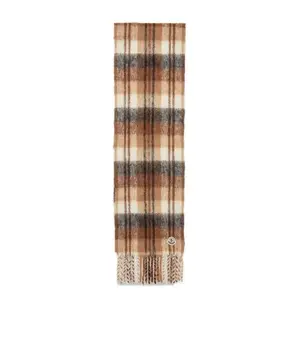 Moncler Mohair, Alpaca Wool Scarf - Multi-color