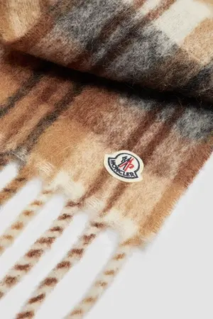 Moncler Mohair, Alpaca Wool Scarf