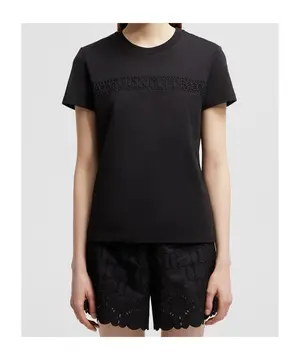 Moncler Embroidered Logo T-shirt