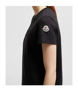 Moncler Embroidered Logo T-shirt
