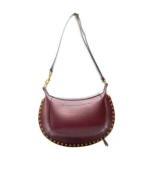 Isabel Marant Étoile Naoko Stud Embellished Shoulder Bag - Red