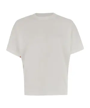 Bottega Veneta Check Detailed Short Sleeved T-shirt