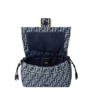 Fendi Medium Mamma Baguette Shoulder Bag - Blue