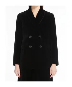 Max Mara Double-breasted Long-sleeved Jacket