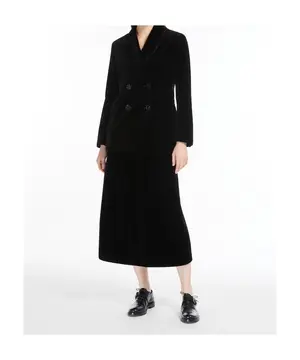 Max Mara Double-breasted Long-sleeved Jacket
