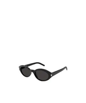 Saint Laurent Oval Sunglasses - Black