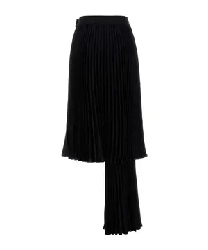 Bottega Veneta Draped Pleated Skirt