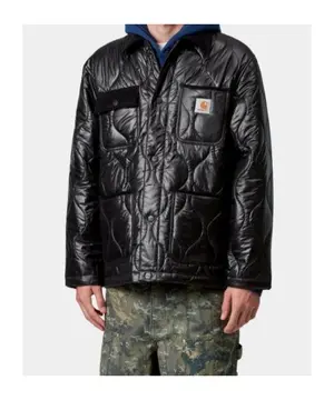 Carhartt Work In Progress Quilted Corduroy Collar Jacket