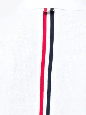 Thom Browne A-line Polo Dress With Signature Stripes