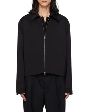 Our Legacy Zip-up Casual Jacket - Black