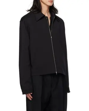 Our Legacy Zip-up Casual Jacket - Black
