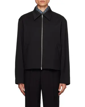 Our Legacy Zip-up Casual Jacket - Black