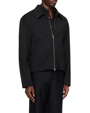Our Legacy Zip-up Casual Jacket - Black