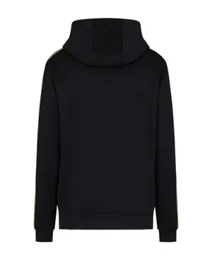EA7 Logo Logo Hooded Sweater