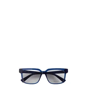 Bottega Veneta Rectangular Eyeglasses - Gray