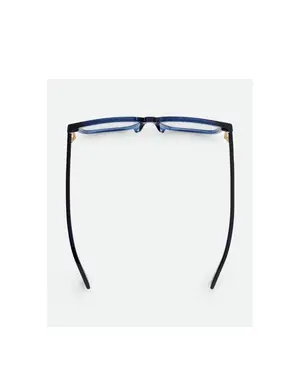 Bottega Veneta Rectangular Eyeglasses - Gray