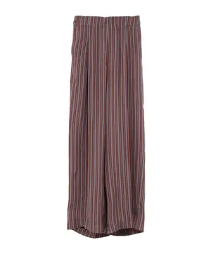 Dries Van Noten Striped Wide Leg Trousers