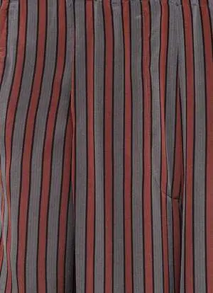Dries Van Noten Striped Wide Leg Trousers