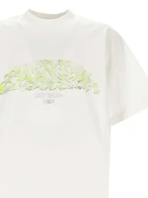 Balenciaga Logo Printed Crewneck T-shirt