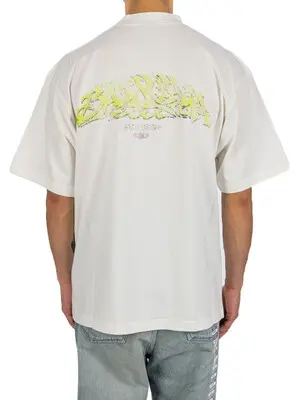 Balenciaga Logo Printed Crewneck T-shirt