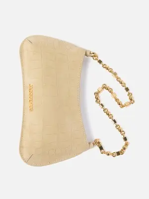 Jacquemus Small Bisou Chaine Shoulder Bag - Light Brown