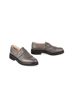 DOUCAL'S Buckled Loafers With Tassel Details
