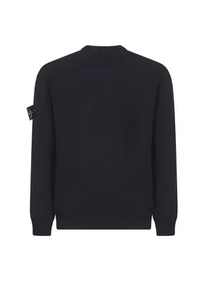 Stone Island Long-sleeved Sweater - Blue