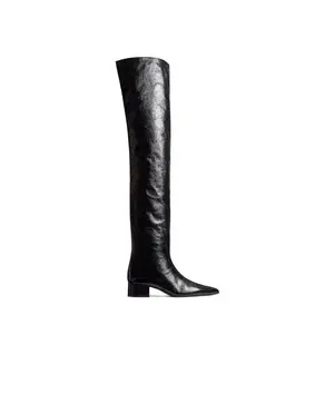Khaite 40mm Over The Knee Boots - Black