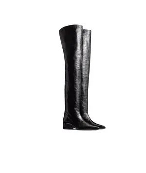 Khaite 40mm Over The Knee Boots - Black