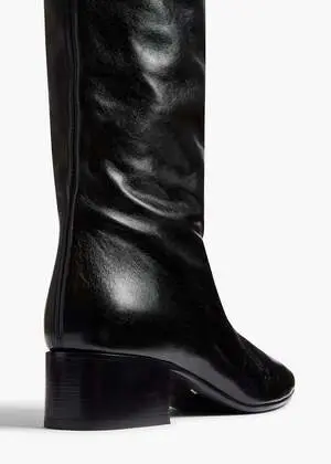 Khaite 40mm Over The Knee Boots - Black