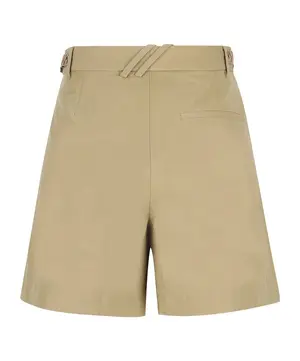 Burberry Check Buckle Bermuda Shorts