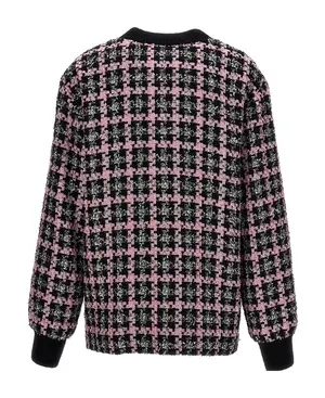 MSGM Button-up Tweed Cardigan