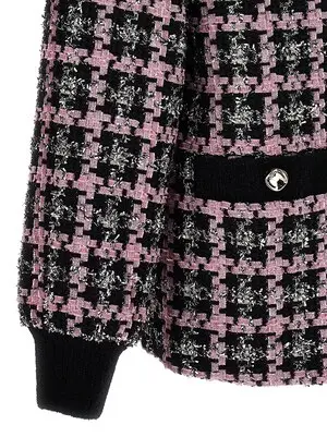 MSGM Button-up Tweed Cardigan