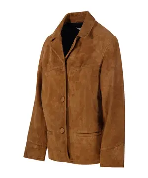 Tory Burch Single-breasted Suede Blazer