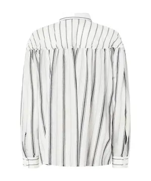 Pinko Striped Tie Detailed Shirt