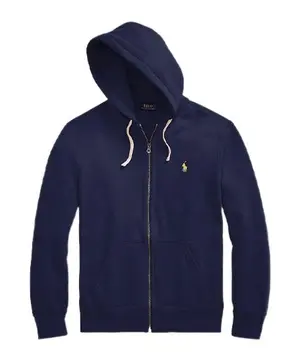 Polo Ralph Lauren Logo Embroidered Hooded Jacket - Black